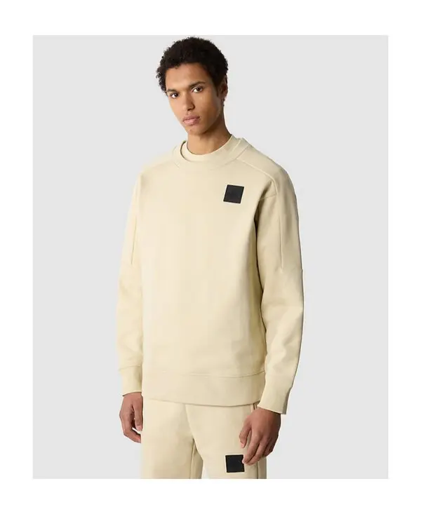 The North Face Logo Patch Crewneck Sweatshirt - Nude