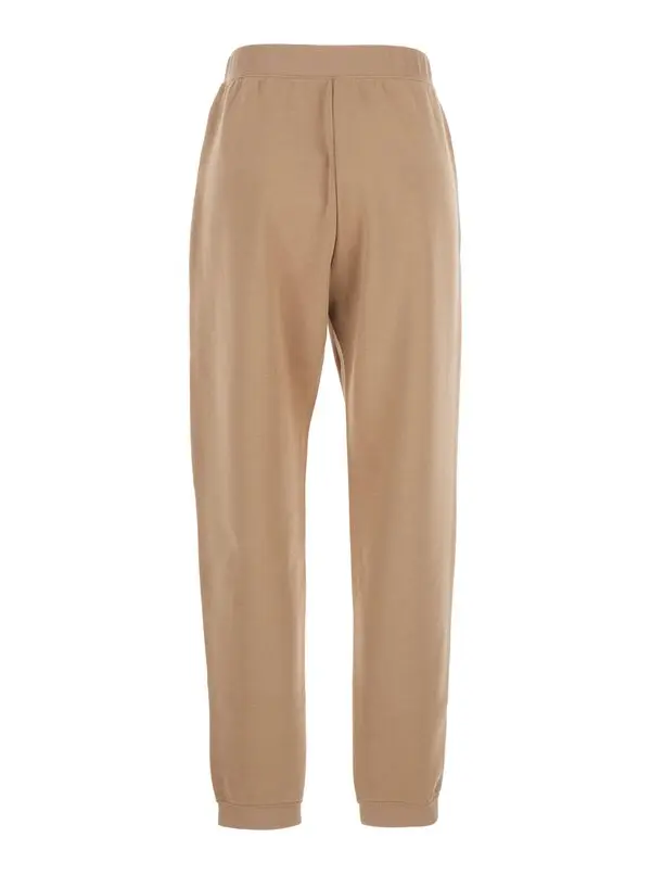 Max Mara Violino Logo Joggers - Nude