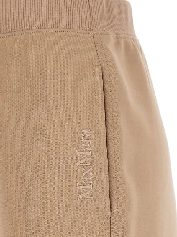 Max Mara Violino Logo Joggers - Nude