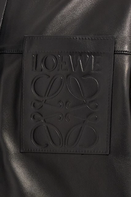Loewe Long-sleeved Leather Shirt