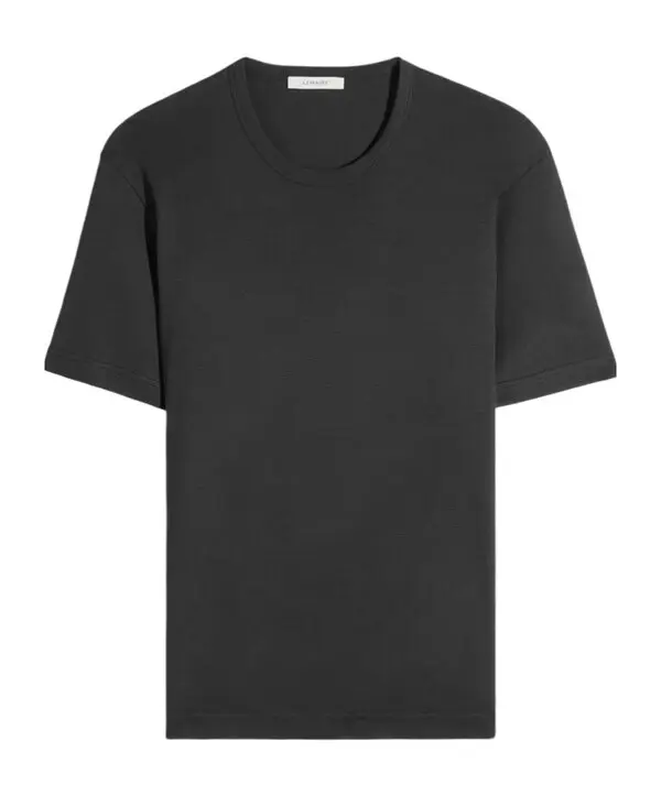 LEMAIRE Ribbed T-shirt With Short Sleeves - No