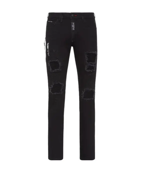 Philipp Plein Multi-pocket Jeans - Black