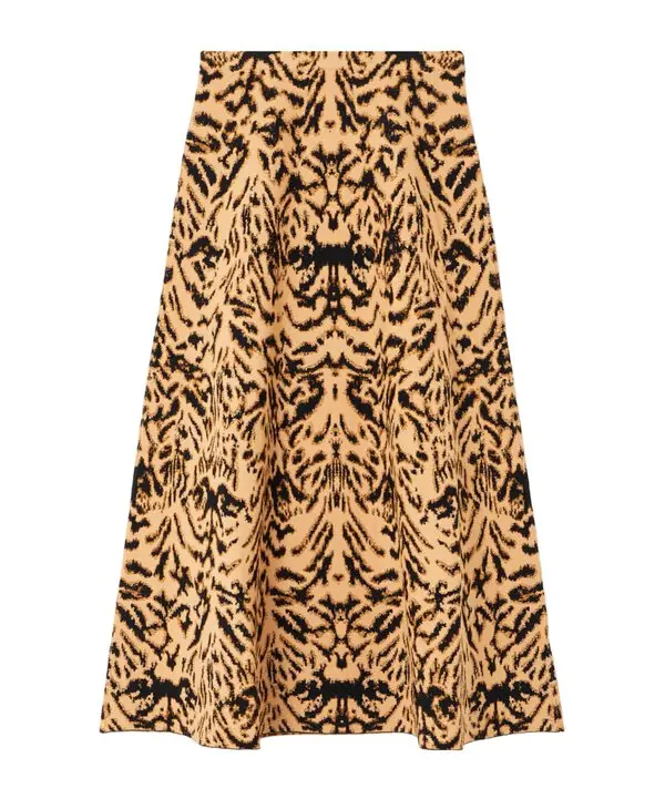 Ulla Johnson Lani Jacquard-knit Midi Skirt