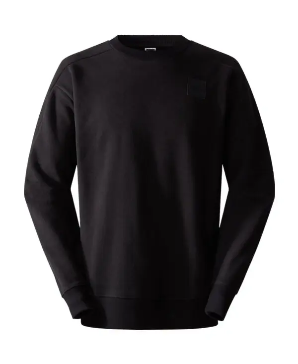 The North Face Logo Patch Crewneck Sweatshirt - Black