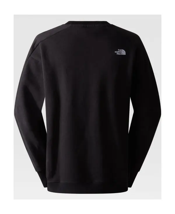 The North Face Logo Patch Crewneck Sweatshirt - Black