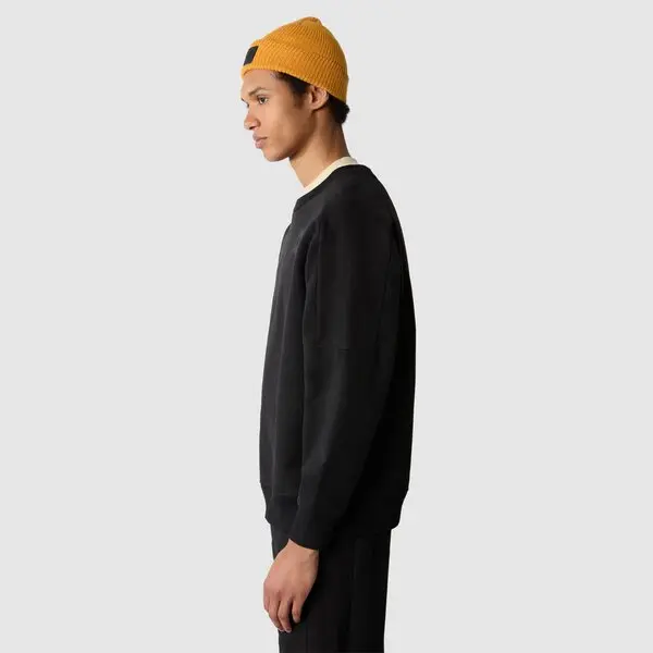 The North Face Logo Patch Crewneck Sweatshirt - Black
