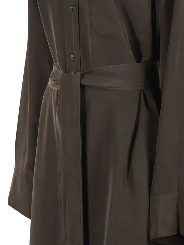 Soeur Single-breasted Lace-up Coat