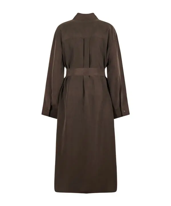 Soeur Single-breasted Lace-up Coat