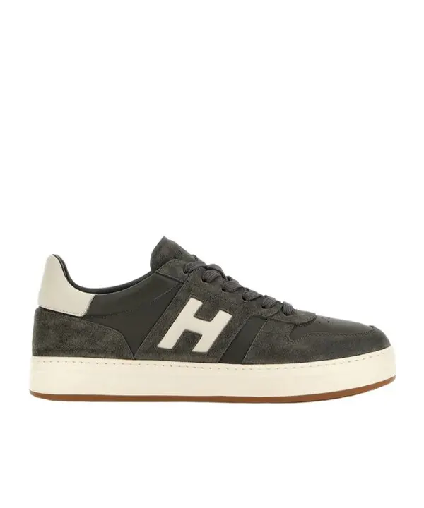 Hogan Low Top Lace-up Sneakers - Grey