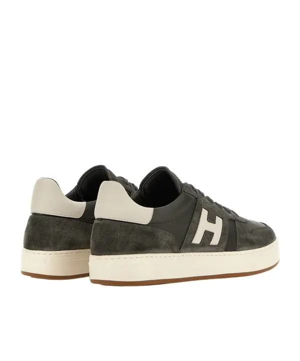 Hogan Low Top Lace-up Sneakers - Grey