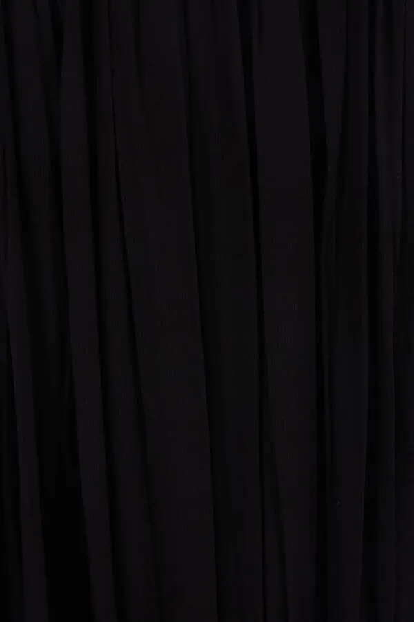 TOTEME Soft Gathered Midi Skirt - Black