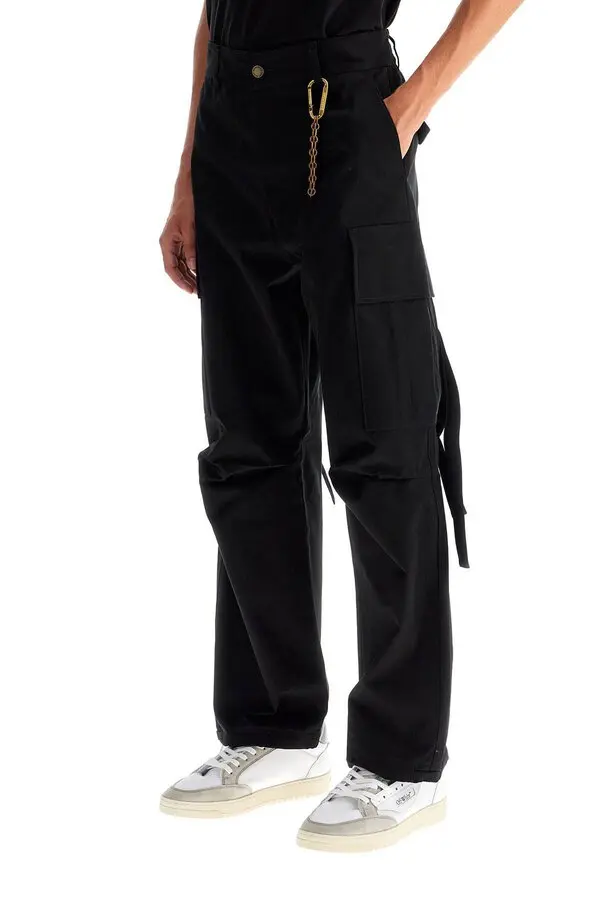 DARKPARK Saint Pleat Detailed Trousers - Black