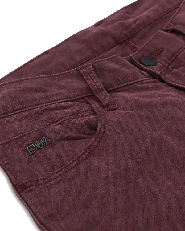 Emporio Armani Logo Straight Leg Jeans
