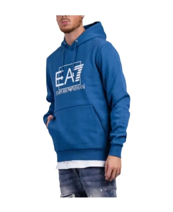 EA7 Logo Hooded Sweater