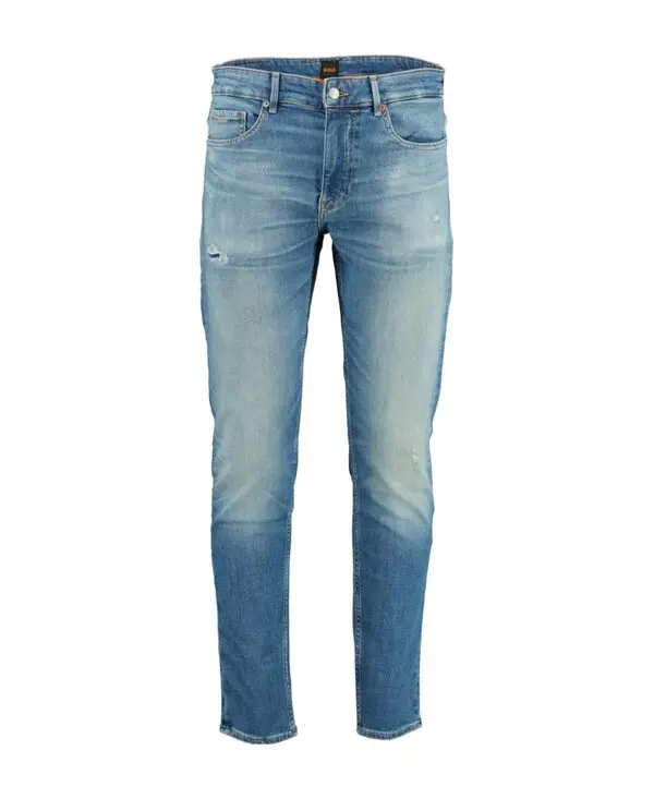 Hugo Boss Distressed Logo Jeans