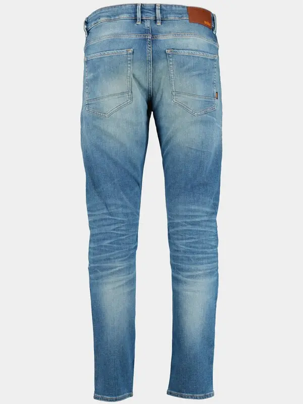 Hugo Boss Distressed Logo Jeans
