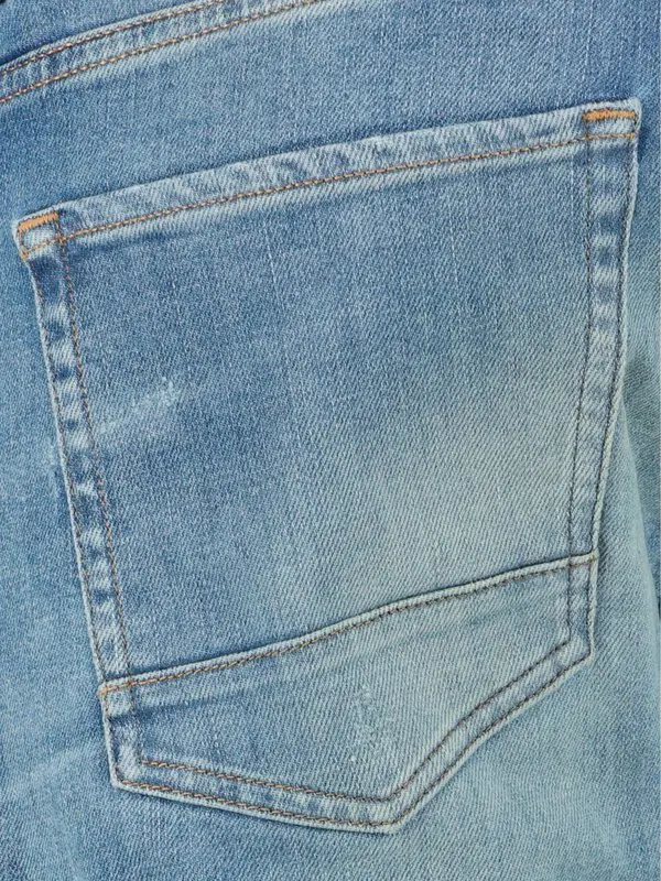 Hugo Boss Distressed Logo Jeans