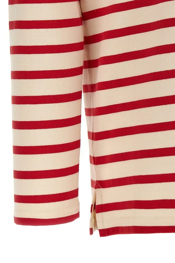Valentino Garavani Striped Long Sleeve Top