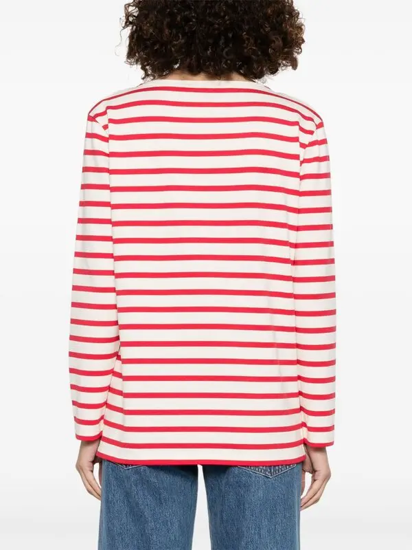 Valentino Garavani Striped Long Sleeve Top