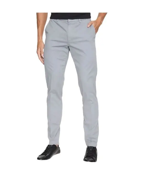 Hugo Boss Slim-fit Stretch Cotton-gabardine Chinos