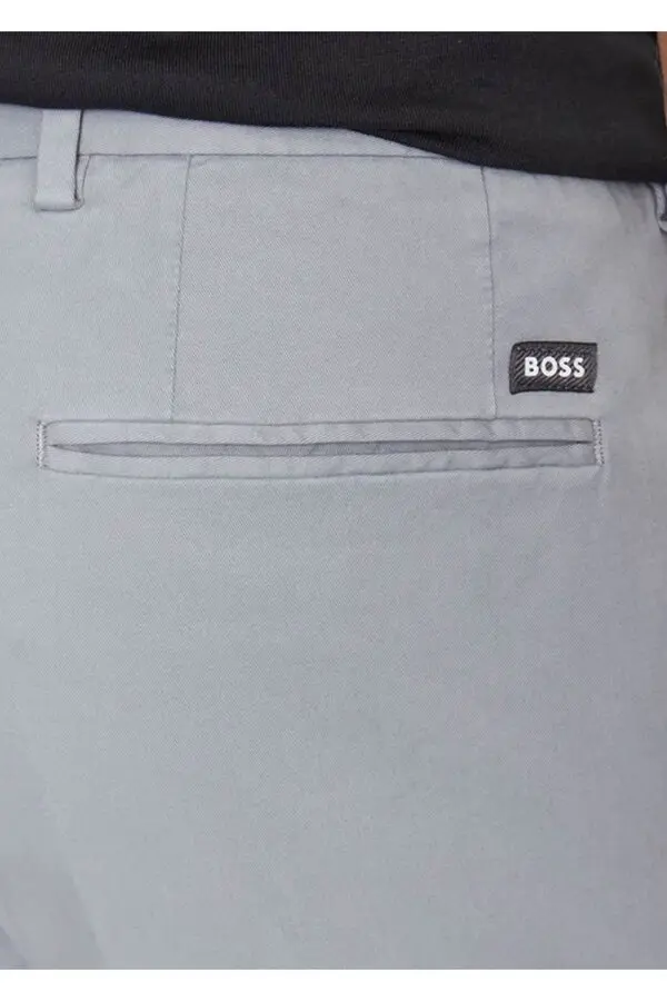Hugo Boss Slim-fit Stretch Cotton-gabardine Chinos