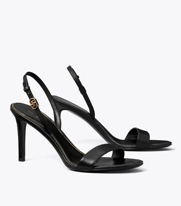 Tory Burch 85mm Double T Buckle Sandals