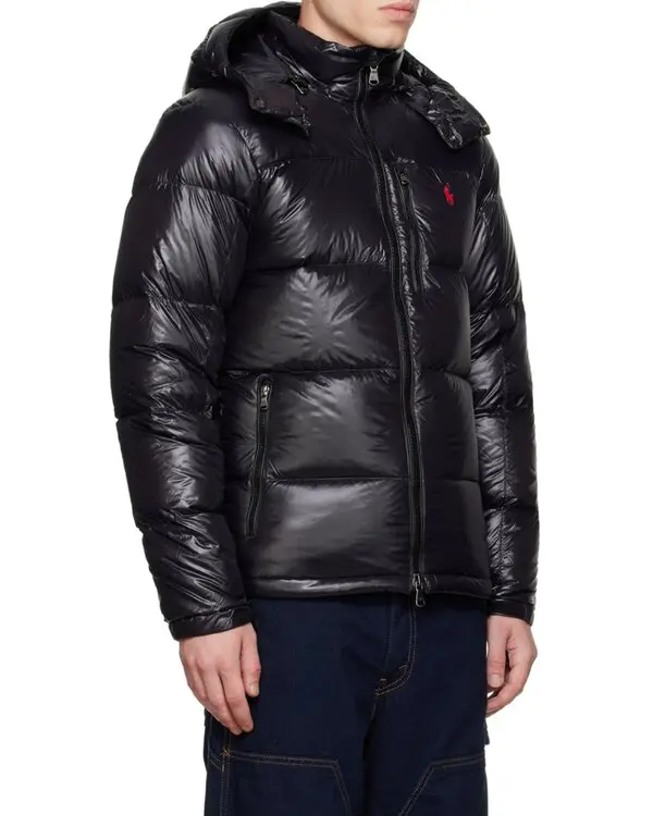Polo Ralph Lauren The Gorham Glossed Down Jacket - Black