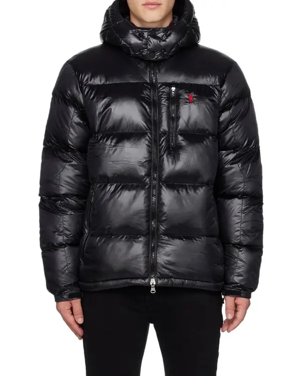 Polo Ralph Lauren The Gorham Glossed Down Jacket - Black