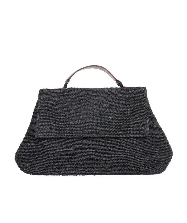 IBELIV Lahady Foldover-top Tote Bag - Black