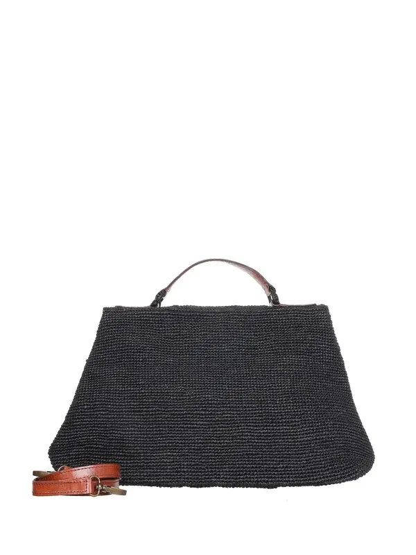 IBELIV Lahady Foldover-top Tote Bag - Black