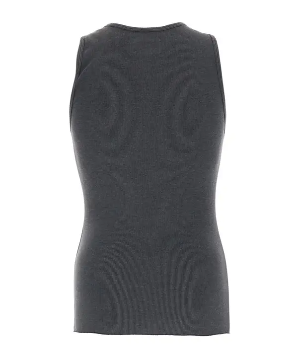 ERL Faded Black Knit Tank Top - Fadedblack