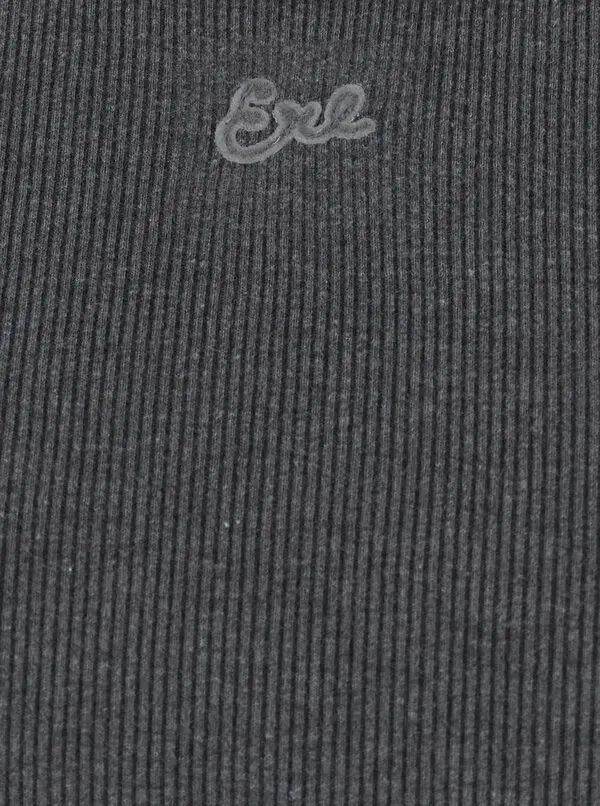 ERL Faded Black Knit Tank Top - Fadedblack