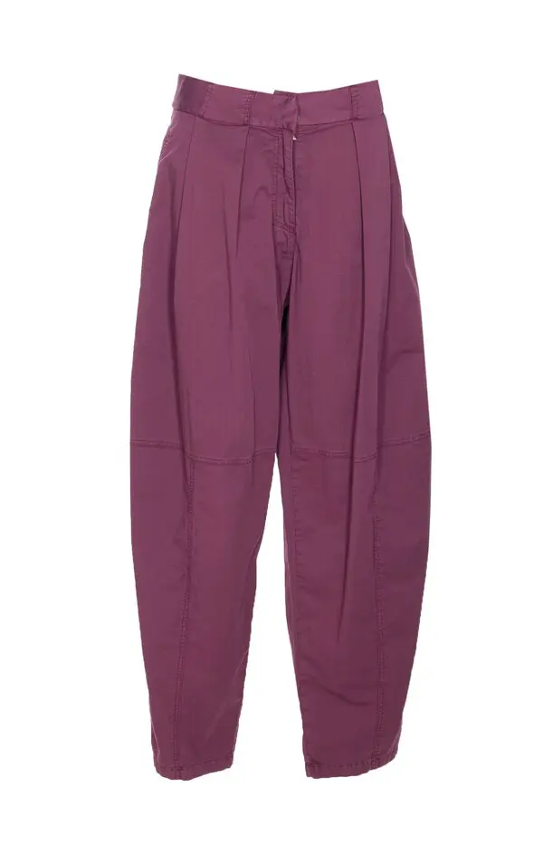 Pinko Belted Wide Leg Trousers