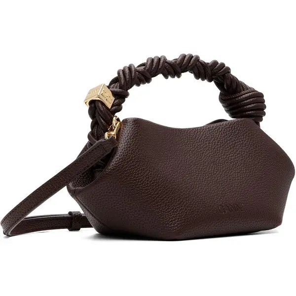 GANNI Butterfly Logo Bou Bag - Red