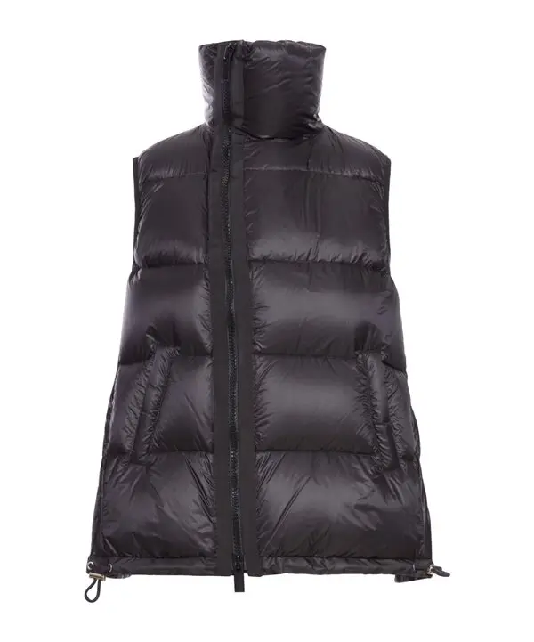 Sacai Padded Sleeveless Jacket - Black