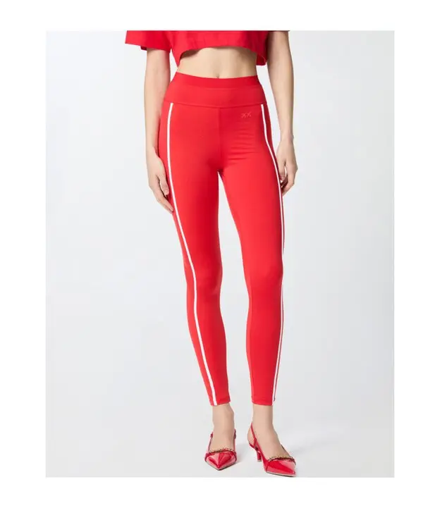 Pinko Side-striped Slim-fit Leggings