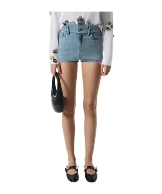 Coperni Disney X Crown Denim Shorts