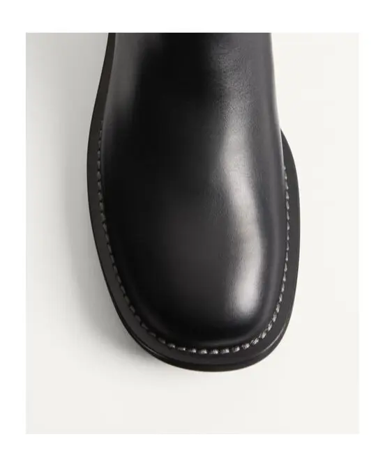 Valentino Garavani Urbie Calfskin Ankle Boots