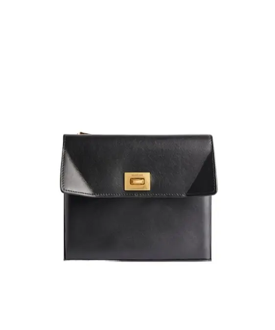 Balenciaga Rodeo Large Coin And Card Holder - Black