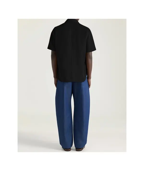 Givenchy Couture Seam Shirt In Cotton With Paris Patch - Black