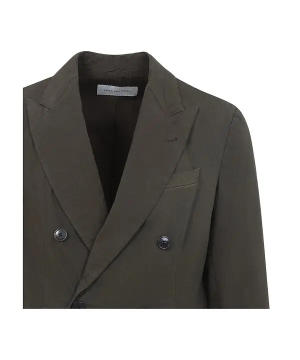Dries Van Noten Balto Double-breasted Blazer - Khaki