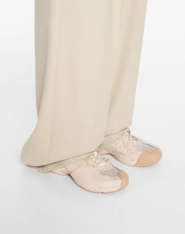 LANVIN Flash X Low-top Sneakers - Nude