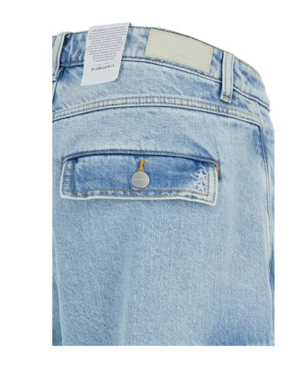 ICON DENIM LOS ANGELES Rosalia Wide-leg Cargo Jeans