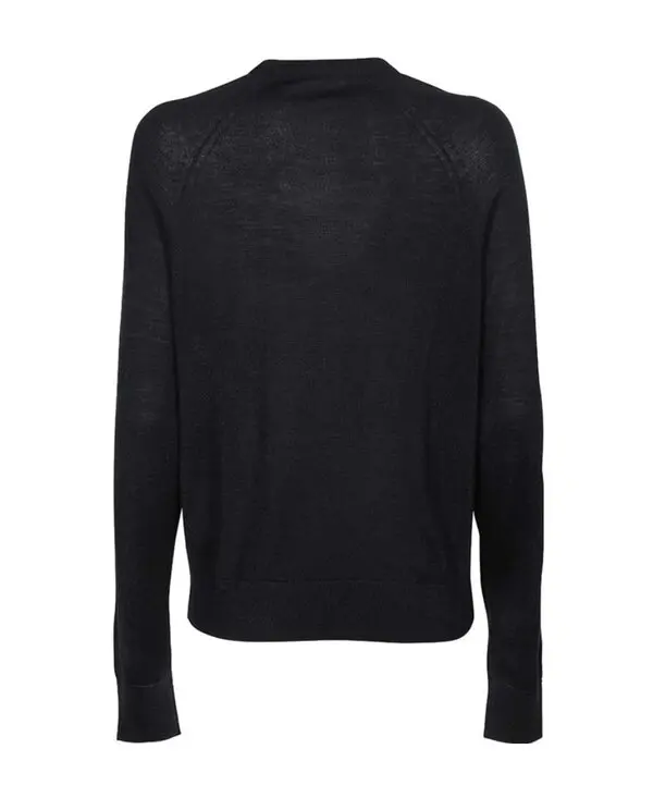 Emporio Armani Logo Embroidered Pullover