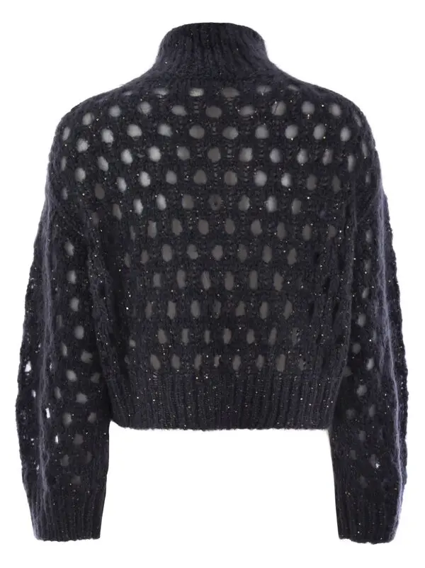 Brunello Cucinelli High-neck Knitted Sweater