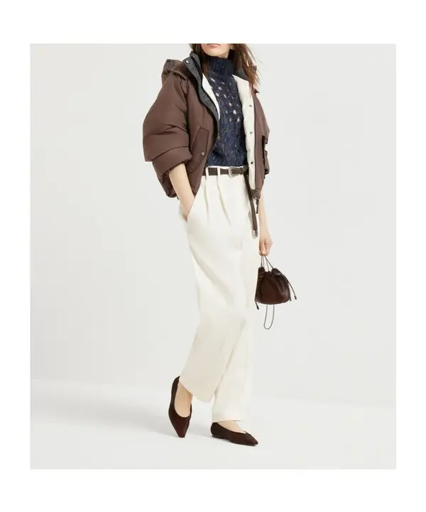Brunello Cucinelli High-neck Knitted Sweater