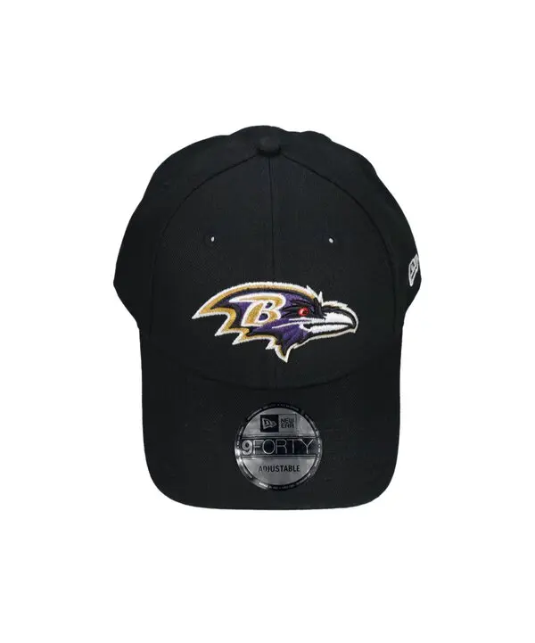 New Era Embroidered Baseball Cap - Black