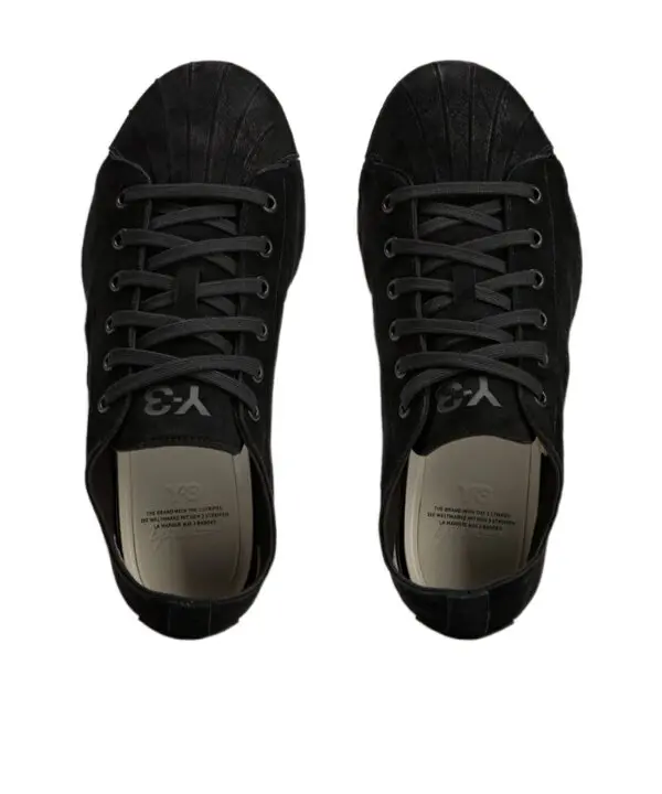 Y3 Nizzastar Lo Lace-up Sneakers - Black