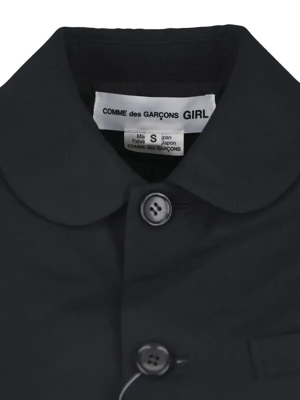 Comme Des Garçons Ruffled Button-up Jacket