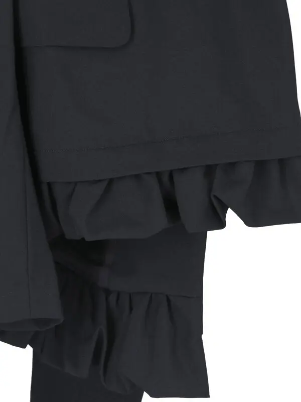 Comme Des Garçons Ruffled Button-up Jacket